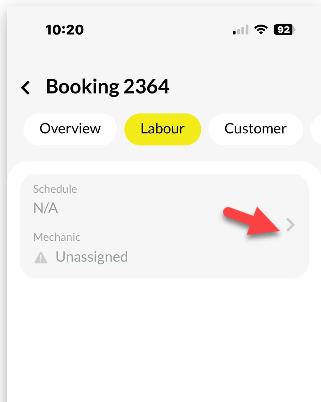 Booking Diary Feature Mobile App - Workshop Software | Workshop ...