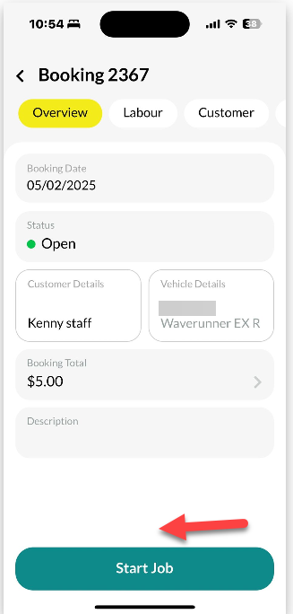Booking Diary Feature Mobile App - Workshop Software | Workshop ...