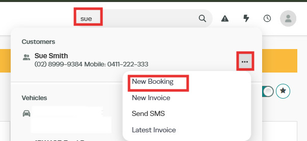How to quickly create a booking in Workshop Software - Workshop Software
