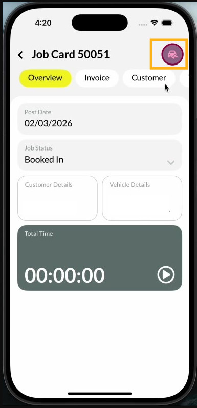 Access WorkshopData on the Mobile App - Workshop Software